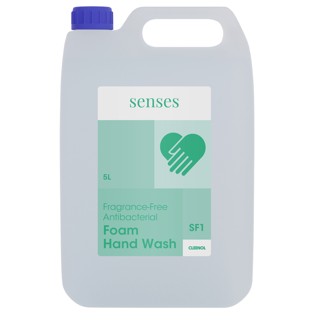 Senses | Senses Fragrance-Free Antibacterial Foam Hand Wash, 2x5L