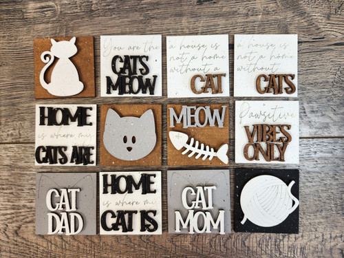 Mini Cat Interchangeable Tiles | Beyond The Design