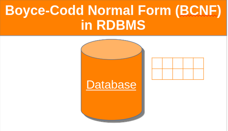 Boyce-Codd Normal Form (BCNF) in RDBMS: A Detailed Explanation