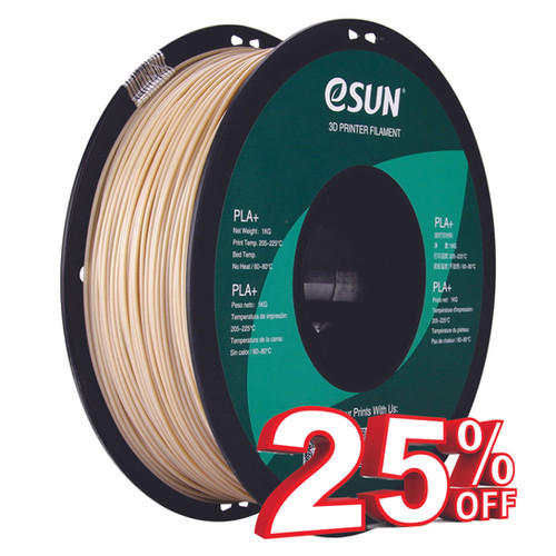 PLA+ filament, 1.75mm, Bone White, 1kg/roll | 3D PRINT MALDIVES