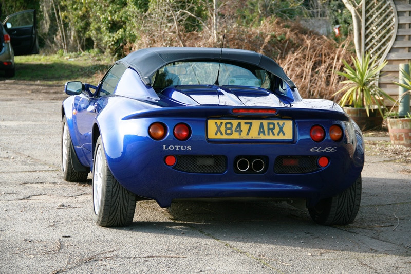 Lotus Elise S1 Azure blue | Barry Ely Sports Cars