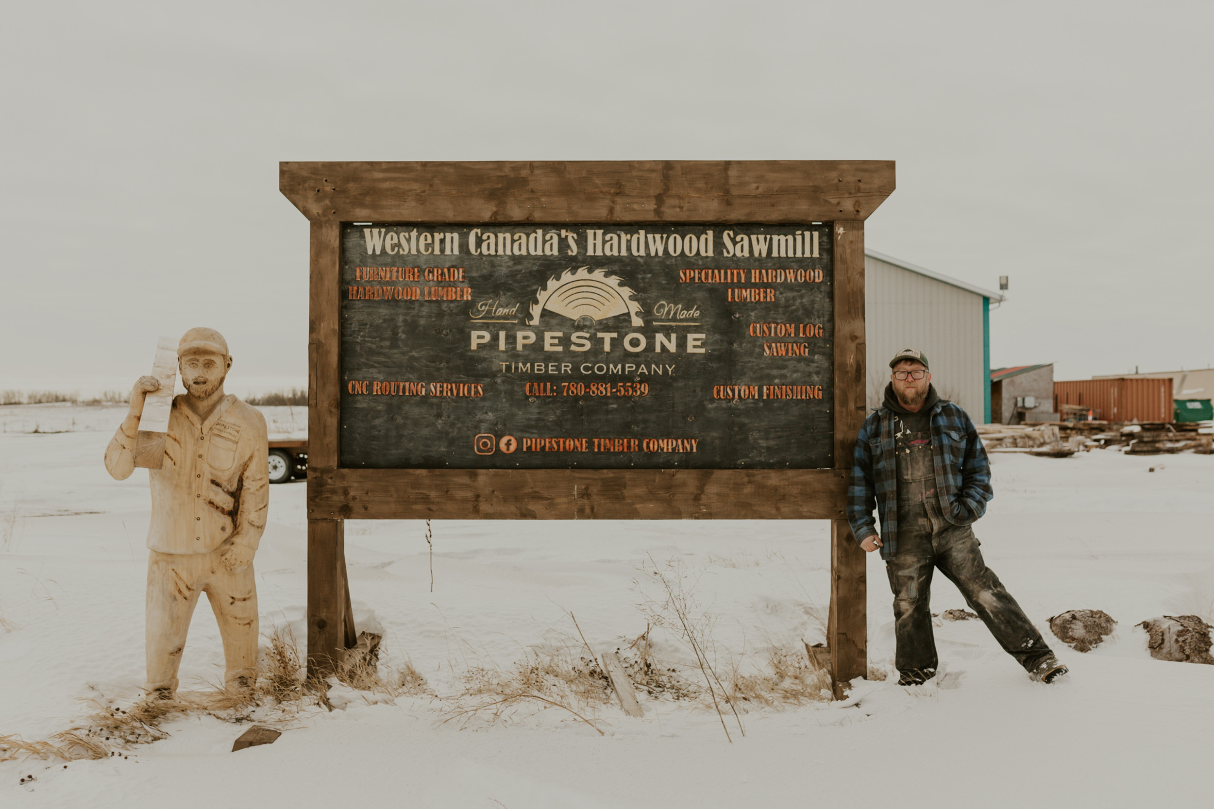 Home | Pipestone Timber Company | Hardwood Slabs