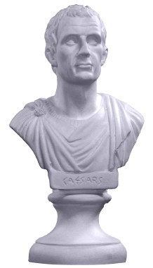 Caesar Miniature Bust Statue | Ready to Paint