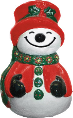 Roly Poly Snowman Plaque | Ready to Paint