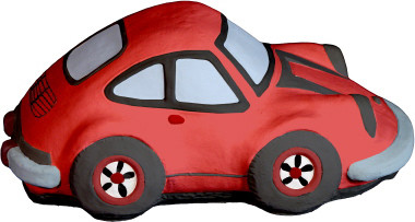 Sports Car Statue | Ready to Paint