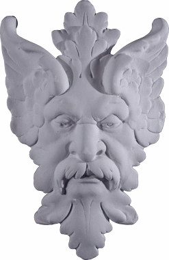 Winged God Plaque | Ready to Paint