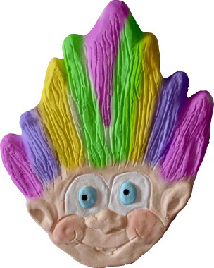 Troll Plaque | Ready to Paint