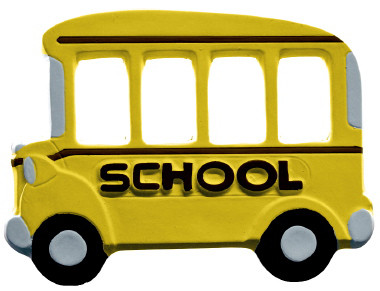 School Bus Picture Frame | Ready to Paint