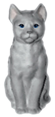 Smooth Cat Statue | Ready to Paint