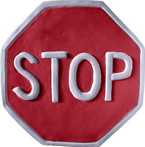 Stop Sign Plaque | Ready to Paint