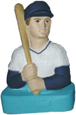 Baseball Player Bust Statue | Ready to Paint