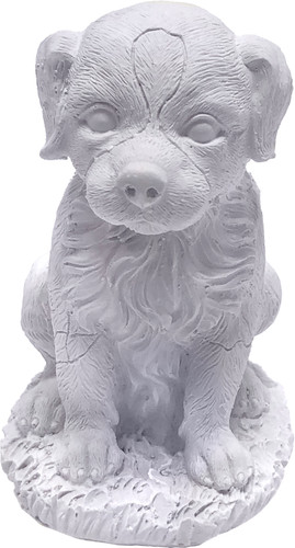 Pup with Markings Statue | Ready to Paint