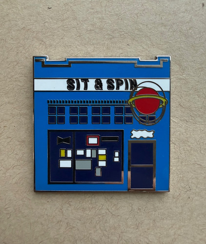 Sit & Spin pin | home