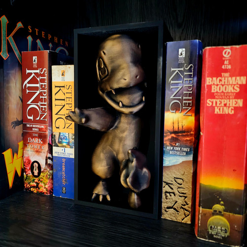 Charmander Book Nook / Video Game Nook | Bryson 3d Prints LLC