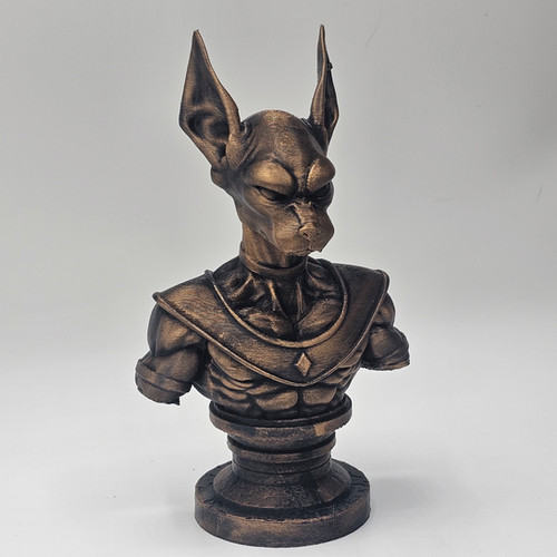 Beerus 3d Printed Statue Bust | Bryson 3d Prints LLC