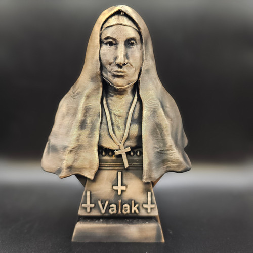 The Nun Valak 3d Printed Bust - Hand Painted - 7 Inches Tall | Bryson ...