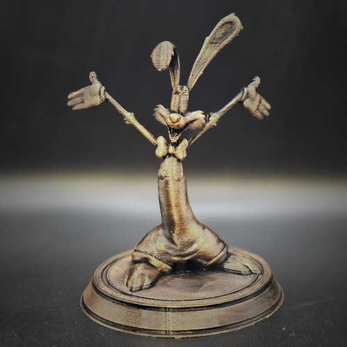Roger Rabbit 3d Printed Statue - Hand Painted - 5.5 Inch | Bryson 3d ...
