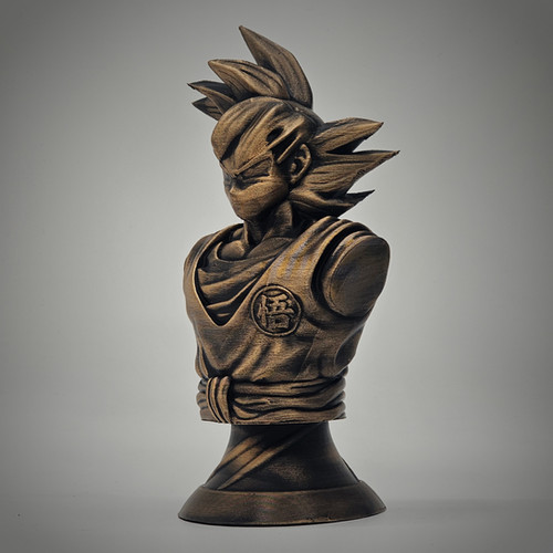 Goku DBZ 3d Printed Statue Bust - 6 Inch! | Bryson 3d Prints LLC