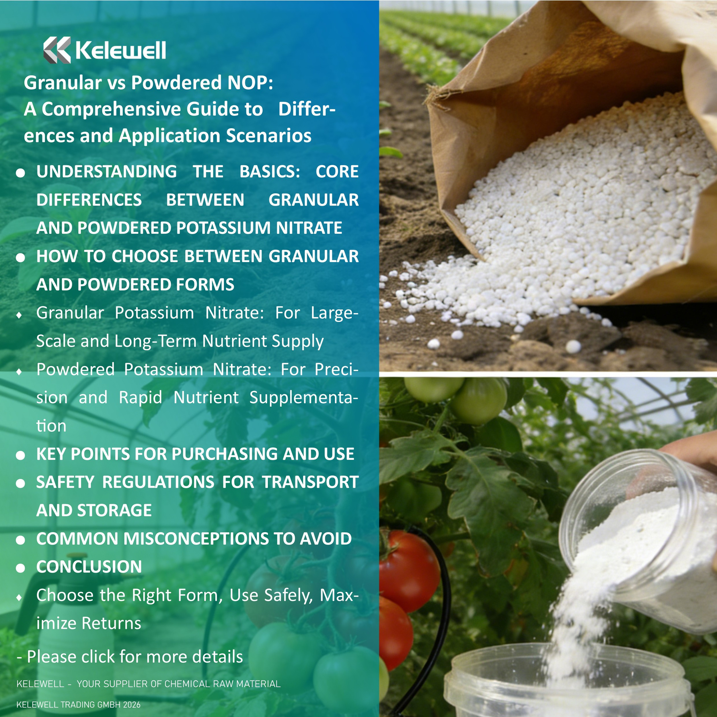 Granular vs. Powdered NOP : A Comprehensive Guide to Differences and ...