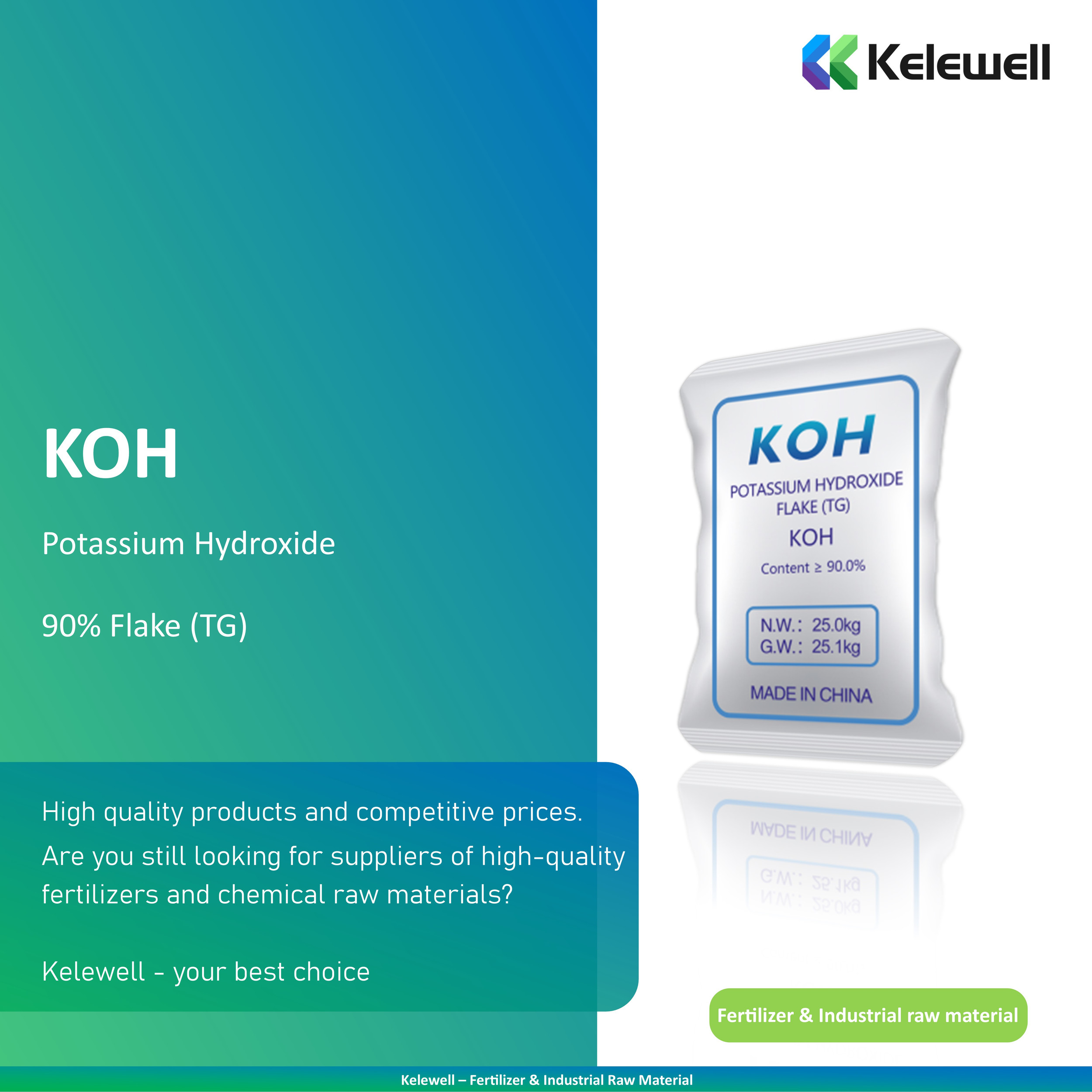 Potassium Hydroxide (KOH): The "Alkaline Engine" Driving Modern Industry