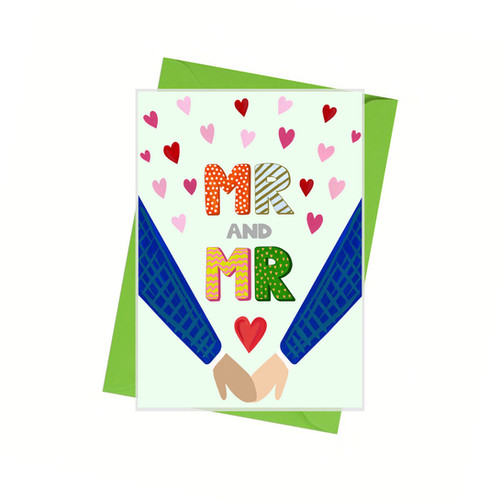 Mr & Mr Wedding card | Mysite
