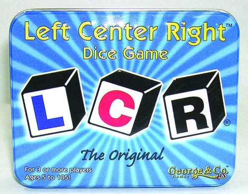 Left Right Center LRC Dice Game | gilfordcountrystore