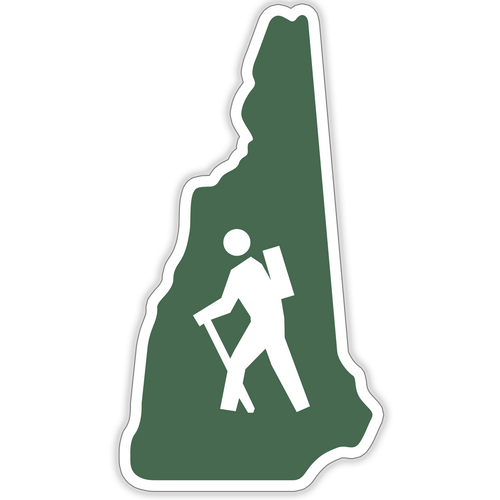 Hiker New Hampshire Sticker | nahamsha