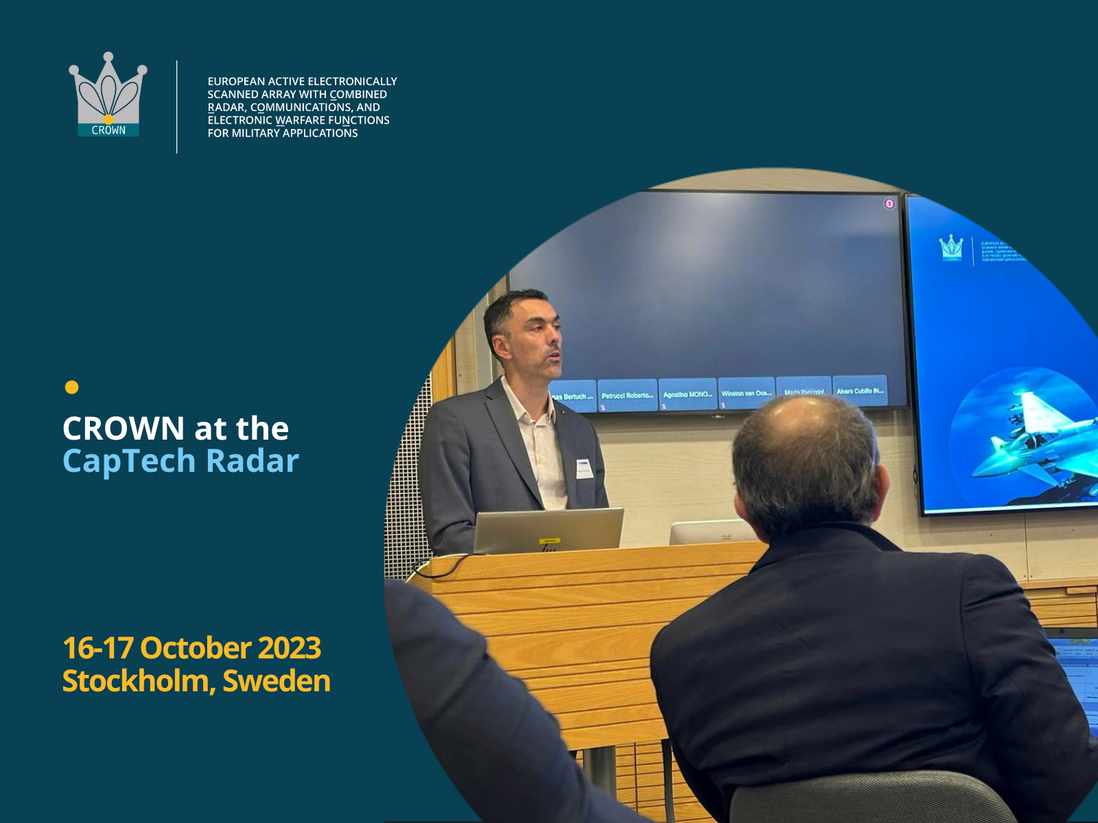 CROWN at the CapTech Radar