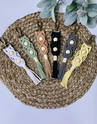 Beaded Keychain | My Site