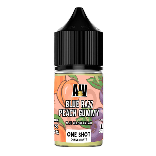 AV Blue Razz Peach Gummy - One Shot | AVFLAVORS