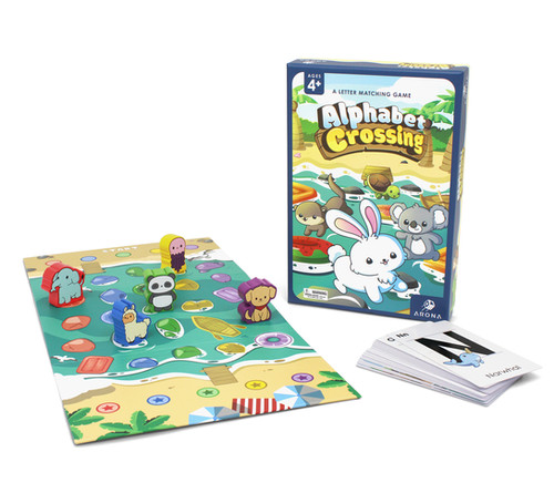 Alphabet Crossing - Alphabet Board Game | Arona Games