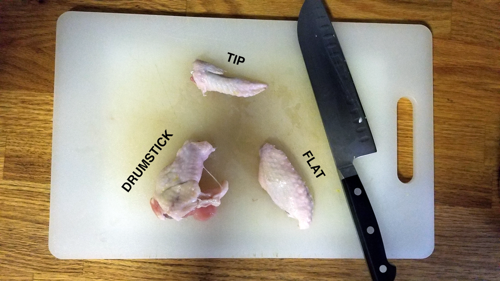 How To Separate A Whole Chicken Wing