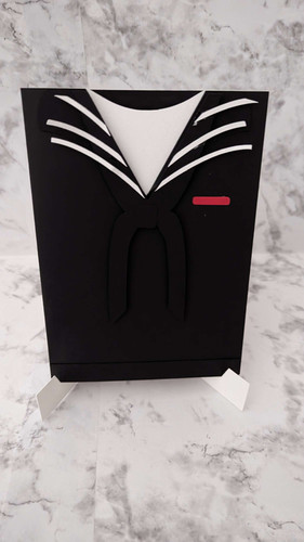 Sailor Uniform Card | 2Creative Being