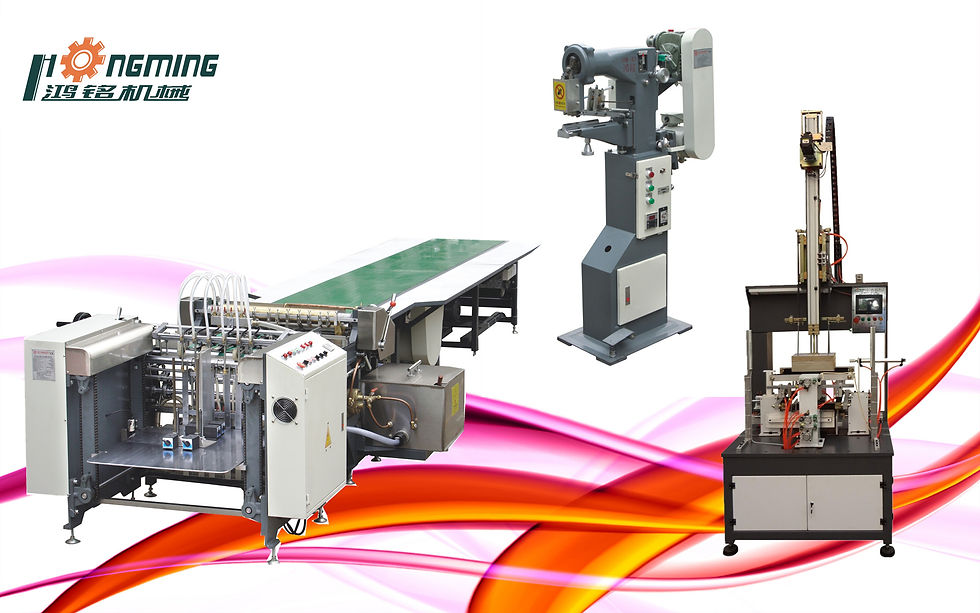 rigid box making machine, rigid box line | hongming