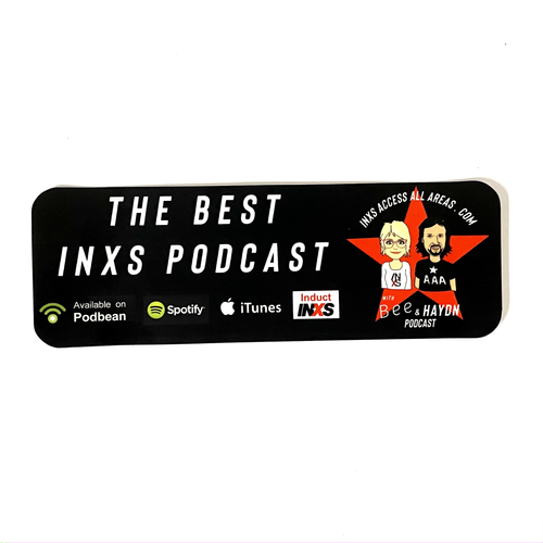 Vinyl Sticker | INXS Access All Areas Podcast