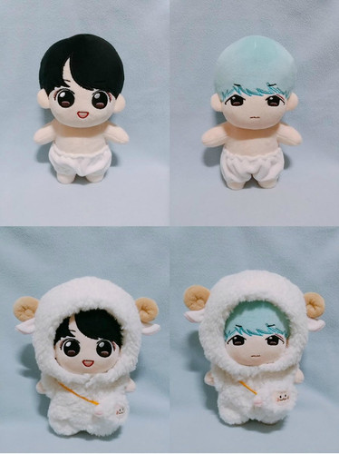 PO - BTS Jungkook/Suga Sheep Doll Set @sheepskewer | kpop