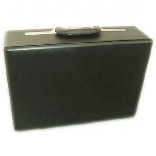 Executive Armor: Discreet Brown Leather Bulletproof Briefcase (NIJ-IIIa+)