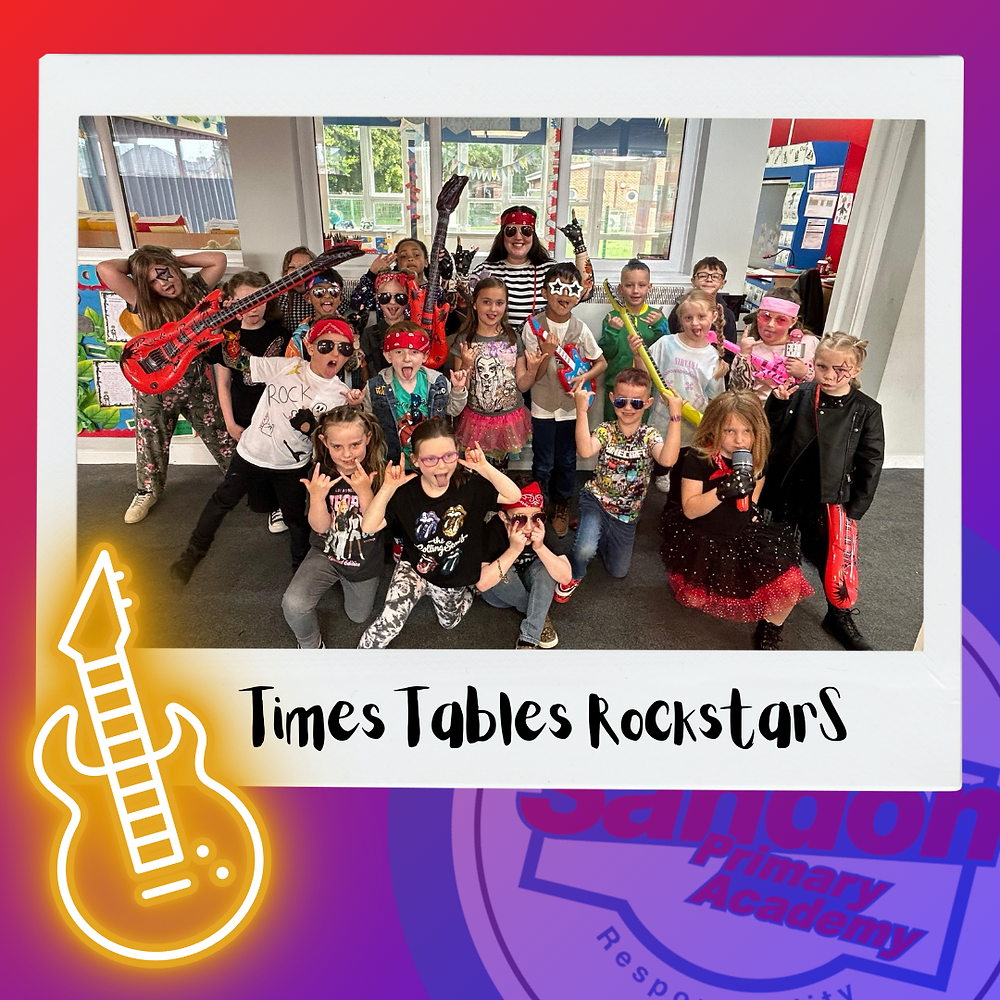 Year Two: Times Tables Rockstar's Day 🤘🎸