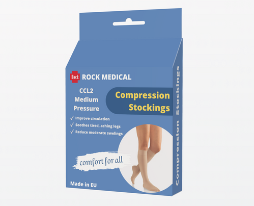 ROCK 漸進式醫療級三骨AD壓力襪 （Class II） | Rock Trading 磐石貿易