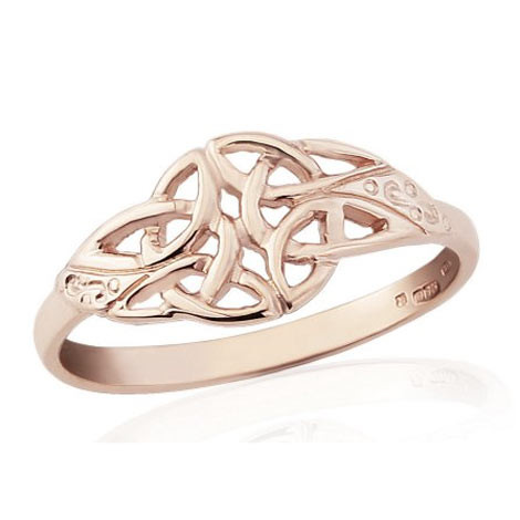 Welsh Gold Knot Signet Ring | Welsh Gold Shop