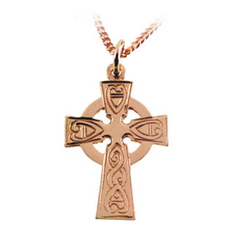 Welsh Gold Celtic Cross Pendant | Welsh Gold Shop