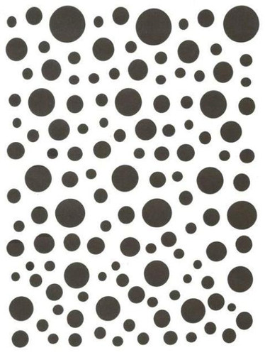 Random size Circles Stencil | Lonna Lamb Designs