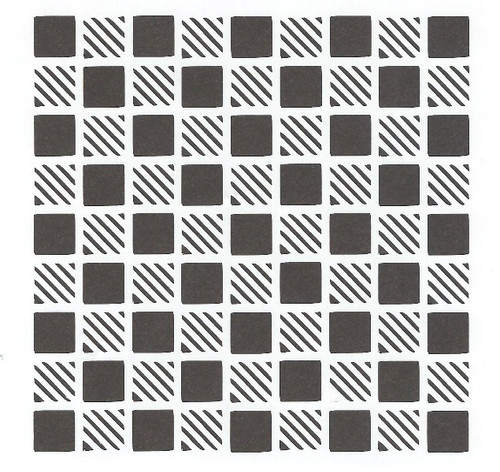 Buffalo Check Stencil | Lonna Lamb Designs