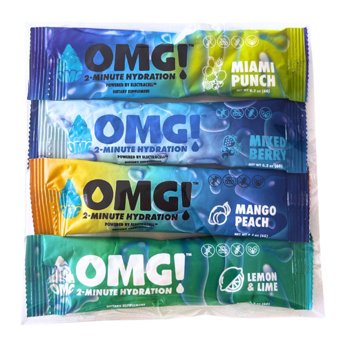 OMG! 2-Minute Hydration Sampler Pack