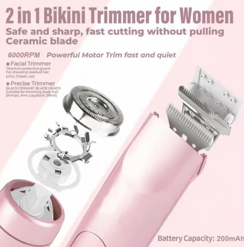 Comfort 2 in 1 Electric Lady Shaver | ZZGadgets