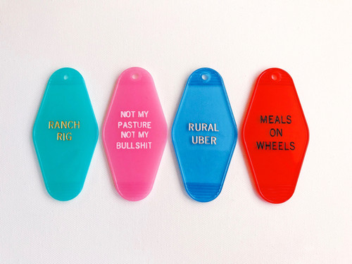 Vintage Style Key Tag | hungrycanyondesign