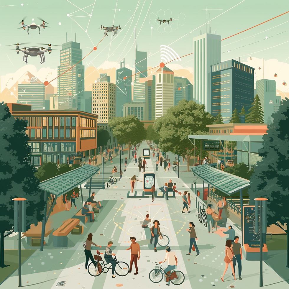 AI Urban Development: Smart City Solutions by Dallas AI CoE