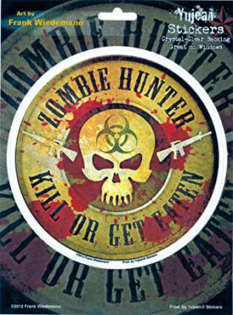 Zombie Hunter Sticker/decal | GhostHunter Store