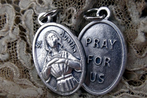 Saint Agatha Medal | Shield of St Michael