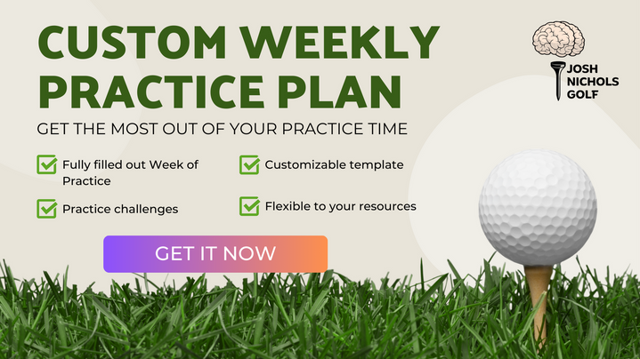 Custom Practice Plan | Josh Nichols Golf